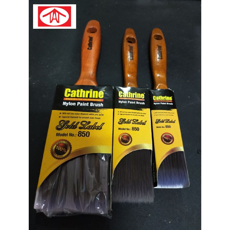 Cathrine 850 Nylon Paint Brush (Halal Paint Brush) 100% Nylon, Super Soft | Shopee Malaysia