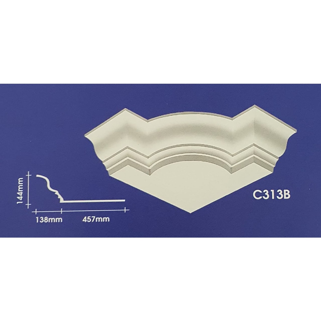 [Malaysia Product] Cornice C313/Cornice Corner/Plaster Ceiling | Shopee Malaysia
