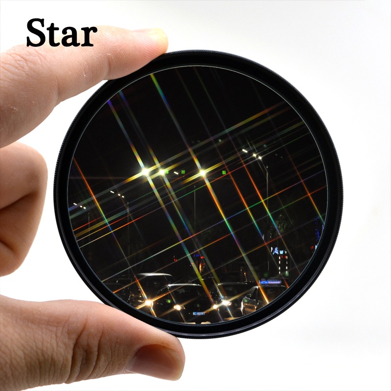 KnightX Star 1X 4X 6X 8X line Camera Lens Effect Filter Photography ...