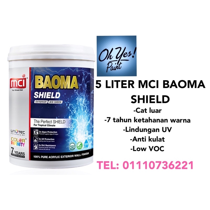 5 LITER MCI BAOMA SHIELD | Shopee Malaysia
