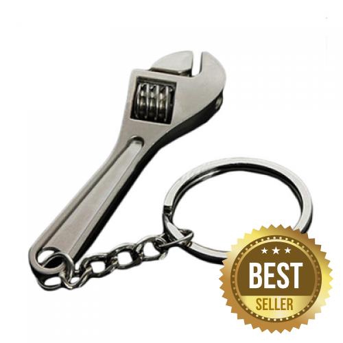 Silver Plated Changeable Spanner Keychain Wrench (SILVER) | Shopee Malaysia