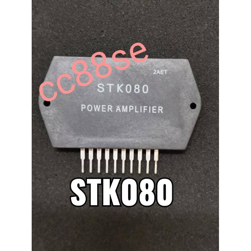 STK080 POWER AMPLIFIER INTERGRATED CIRCUIT IC SANYO | Shopee Malaysia