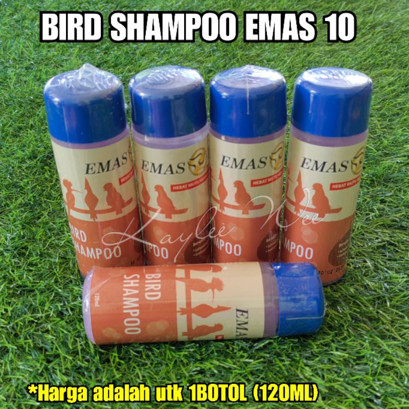BIRD SHAMPOO - EMAS 10 (120ML) | Shopee Malaysia