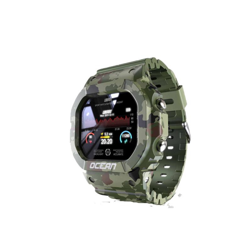 KL SEND Ocean Smart Watch LOKMAT Touch Screen IP67 Casio Design With ...