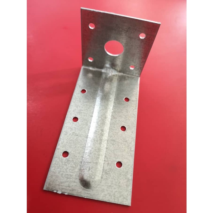 2" x 4" x 1.5mm Galvanized Iron (GI) L Bracket / L Bracket Besi Atap ...
