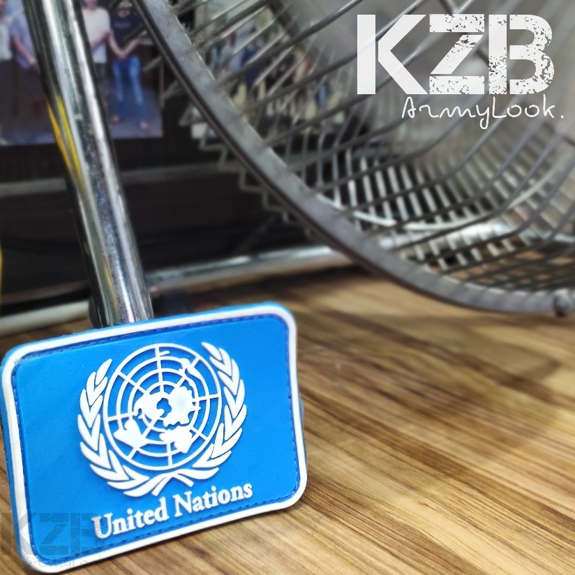 Velcro UNITED NATIONS Rubber Patch | Shopee Malaysia