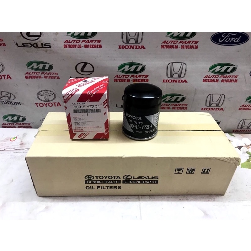 Toyota Innova, Fortuner, Hilux engine oil filter D4 90915YZZD4 | Shopee ...