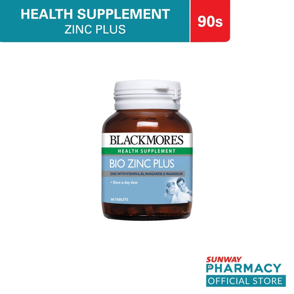 Blackmores Bio Zinc Plus 90's | Shopee Malaysia