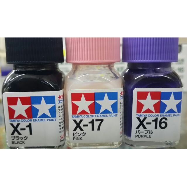 TAMIYA COLOR ENAMEL PAINT SERIES GLOSS II ( 10ml ) X 1, X 16, X 17 ...