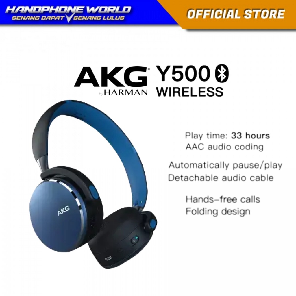 AKG Y500 Wireless Headset | Bluetooth Headset | AKG Headset | 900mah ...