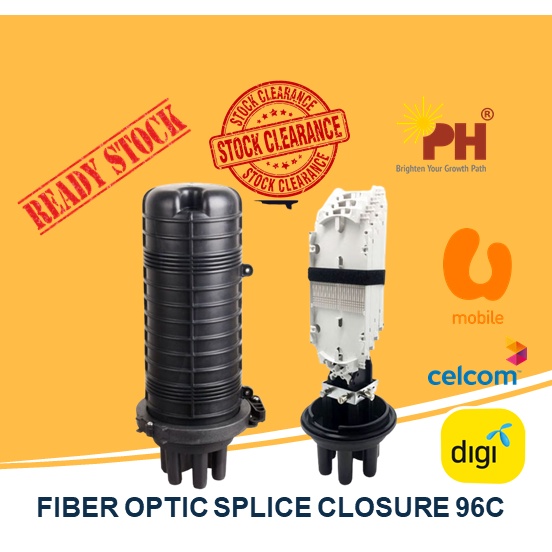 [STOCK CLEARANCE] Fiber Optic Splice Closure 96C ~ While Stock Last ...