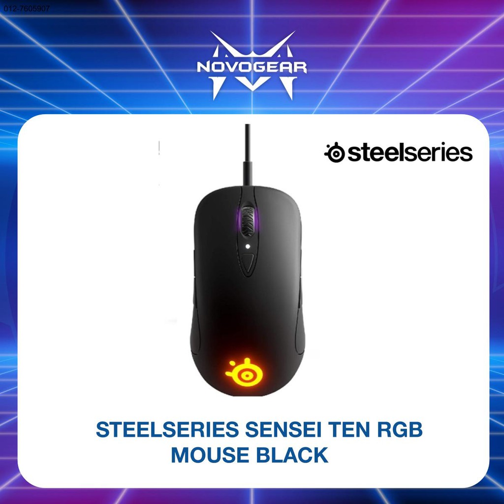 STEELSERIES SENSEI TEN RGB MOUSE BLACK(SS-62527) | Shopee Malaysia