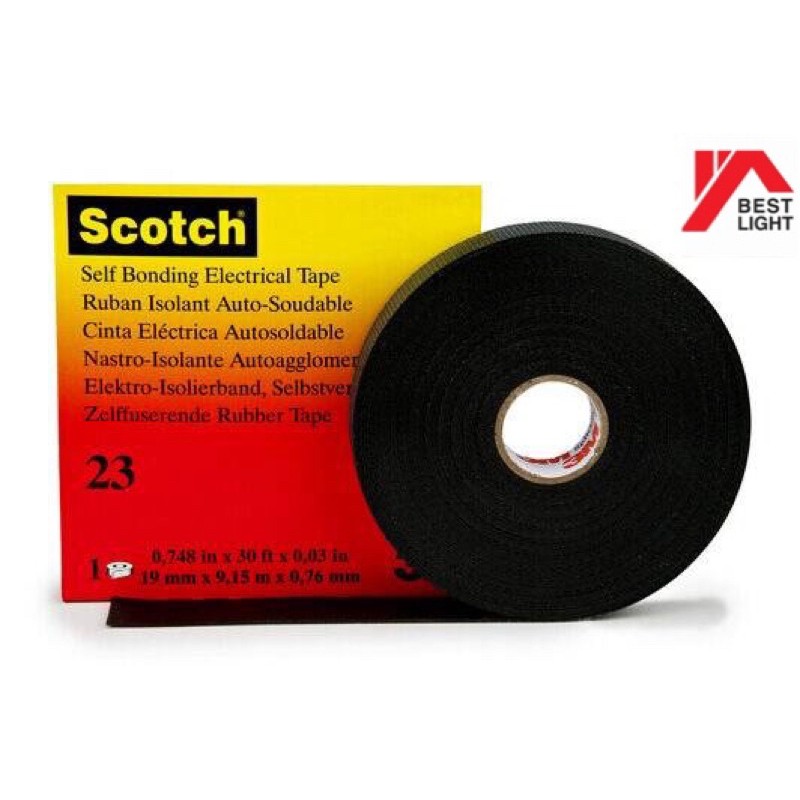 3M SCOTCH 23 RUBBER SPLICING TAPE 19MM | Shopee Malaysia