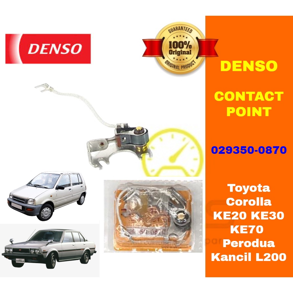 Denso Contact Point - Perodua Kancil L200 Toyota Corolla KE20 KE30 KE70 ...