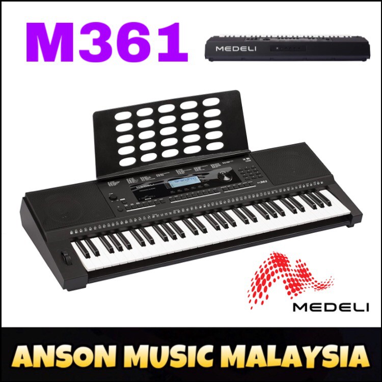 Medeli M361 61-Key Electronic Keyboard | Shopee Malaysia