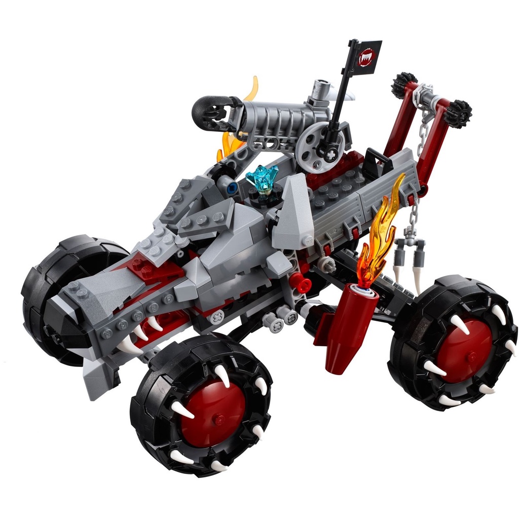 Lego LEGENDS OF CHIMA 2013 70004: Wakz' Pack Tracker Split Built Set ...