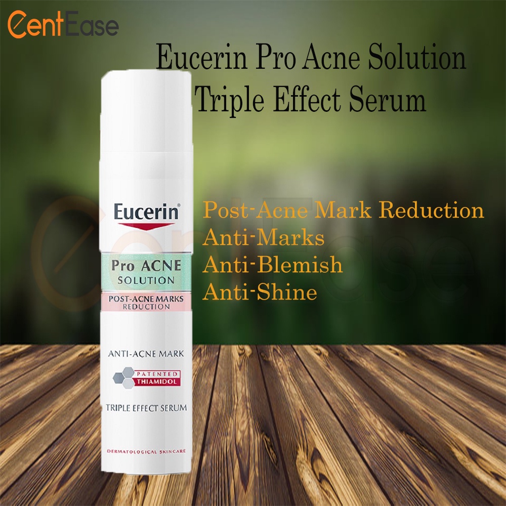 Eucerin Pro Acne Triple Effect Serum 40ml (Exp: Mar 2027) - Reduces ...