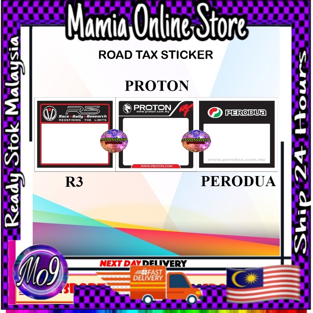 ROADTAX KERETA / ROADTAX STICKER / CAR ROADTAX / PELEKAT ROADTAX ...