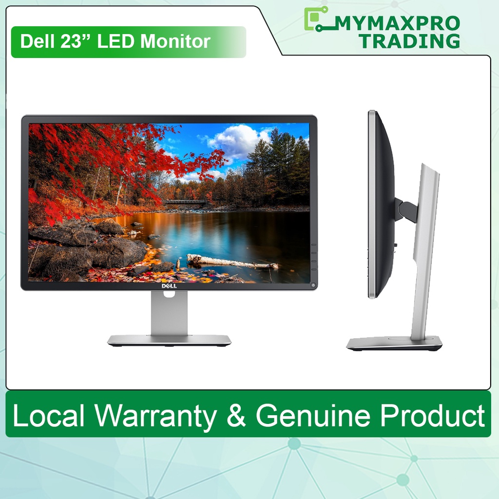 Dell P2314H 23" LED Monitor 1920 x 1080 Full HD VGA DVI-D (Refurbished ...