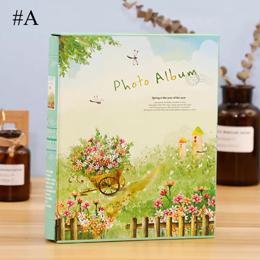 200 Sheets 4R Photo Album Interleaf Village Type Photo Album | Shopee ...