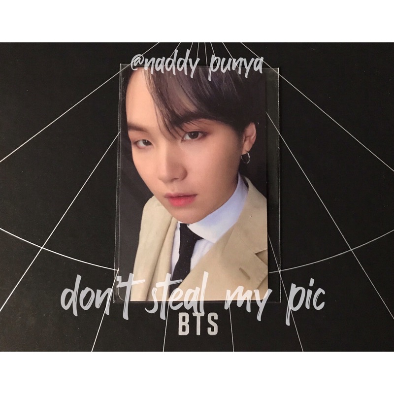 [WTS/WTT] BTS SUGA YOONGI MOTS 7 VERSION 3 OFFICIAL PHOTOCARD PC ...
