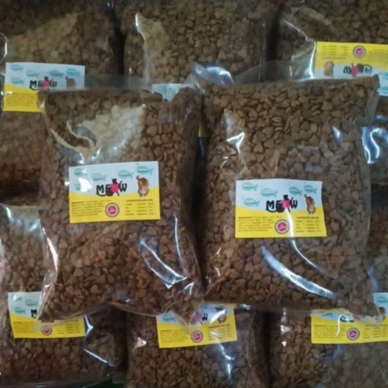 MEOW CAT FOOD ALL BREEDS Makanan Kucing Murah Flavor Tuna 1KG RM5.00 ...
