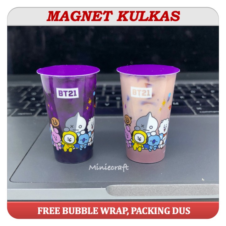 Chatime BT21 PRODUCT MINIATURE REFRIGERATOR STICK MAGNET | Shopee Malaysia