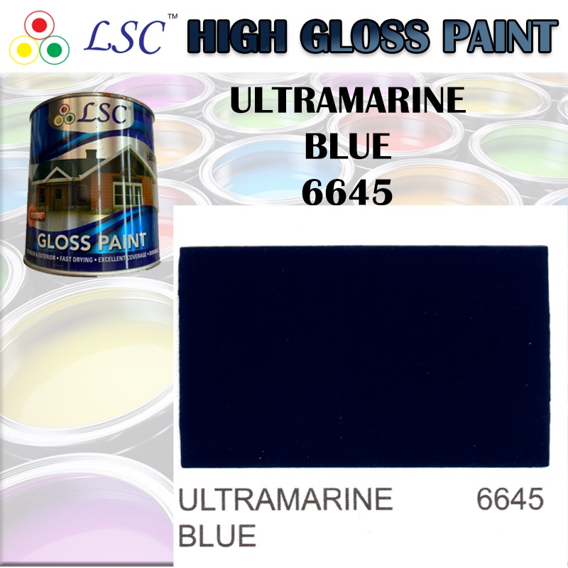 5L ( 5 LITER ) LSC HIGH GLOSS PAINT HEAVY DUTY PRODUCT WOOD AND METAL ...