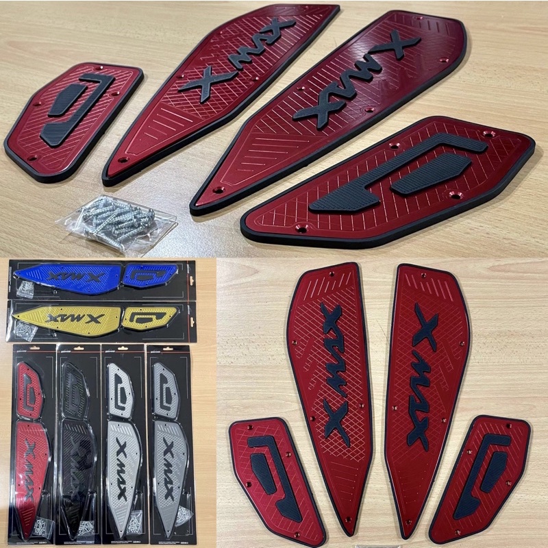 XMax V1 V2 FOOTSTEP Footboard Footplate Floor Panel Euro Pemijak Kaki ...