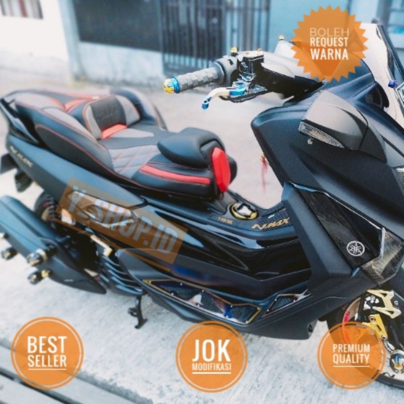 Nmax Pcx Adv Aerox Lexi Freego Vario Touring Motorcycle Seat Cobra Model Full MBtech Thick ...