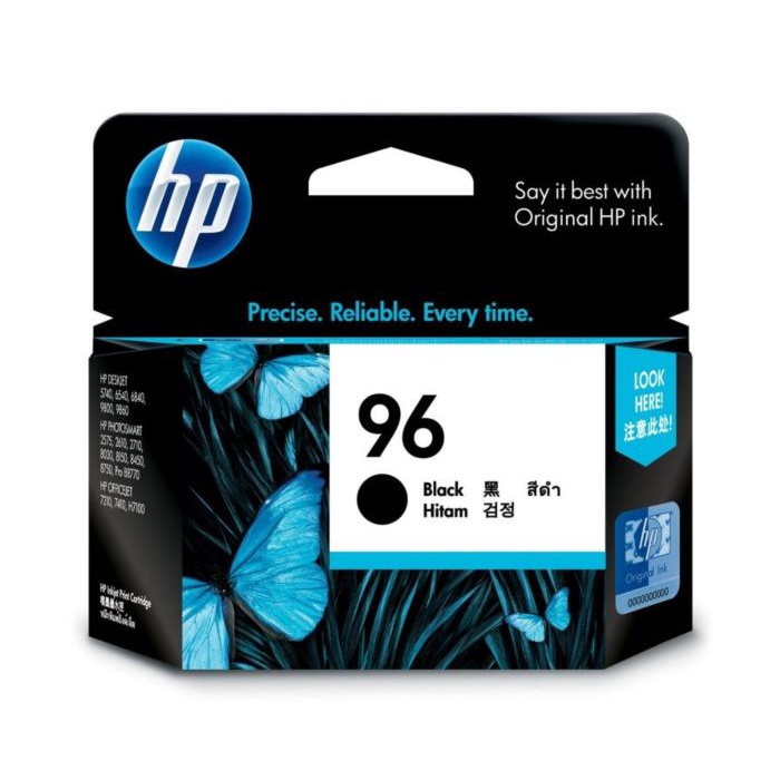 HP 96 BLACK INK CARTRIDGE(100% ORIGINAL GENUINE)(EXPIRED) | Shopee Malaysia