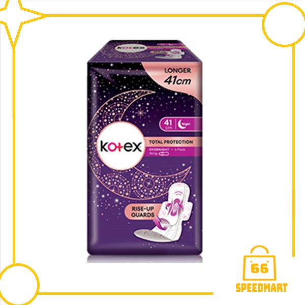 KOTEX® TOTAL PROTECTION 41CM WING (SINGLE PACK) | Shopee Malaysia