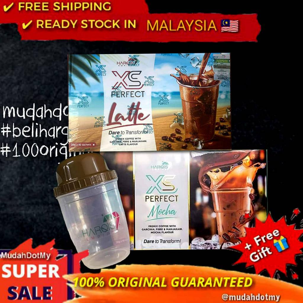 🔥Offer💯Original XS PERFECT DRINK MOCHA & LATTE (SLIMMING DRINK 100% ORIGINAL HQ) | Shopee Malaysia