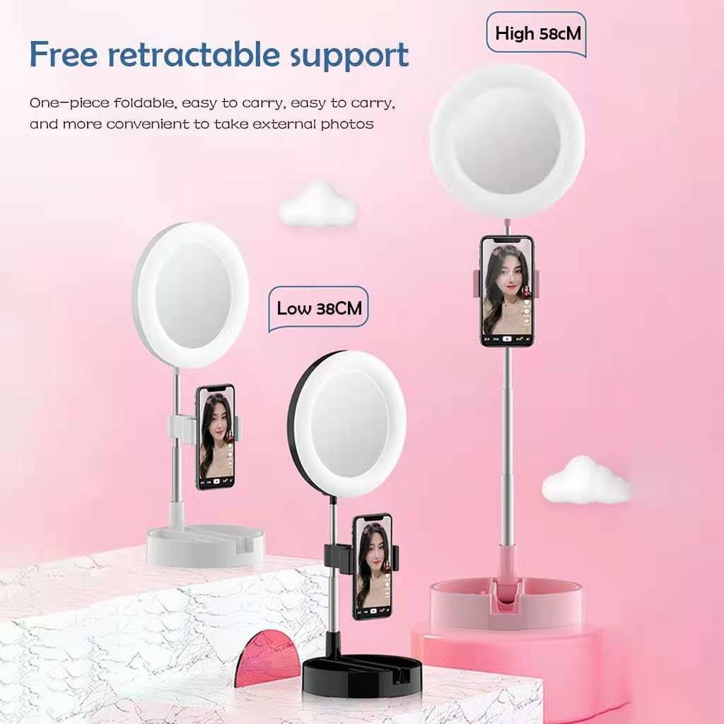 G3 Foldable LED Studio Camera Ring Light Lamp Selfie Ringlight g3 Make ...