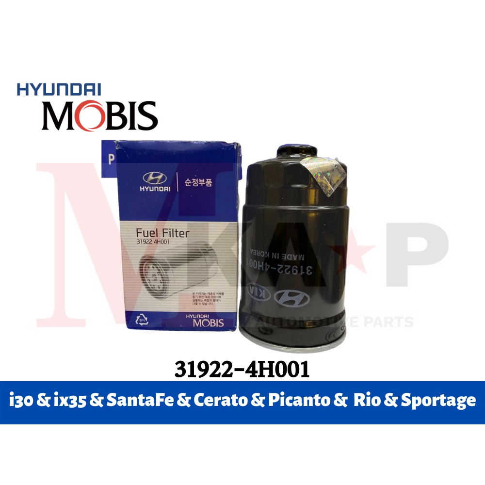 Fuel Filter For Hyundai Starex TQ (Part Number : 31922-4H001) MOBIS ...
