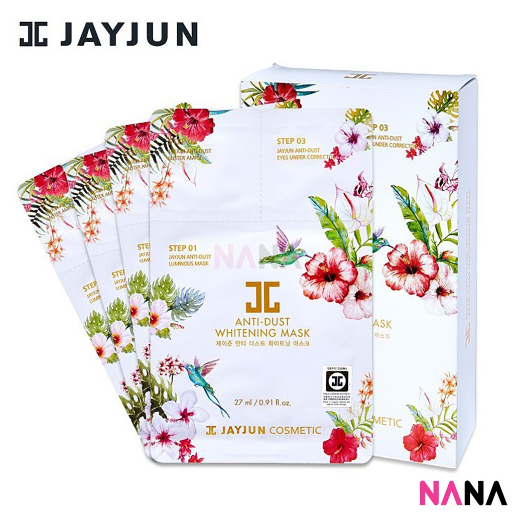 JayJun Anti Dust Whitening Mask (10 Sheets) | Shopee Malaysia