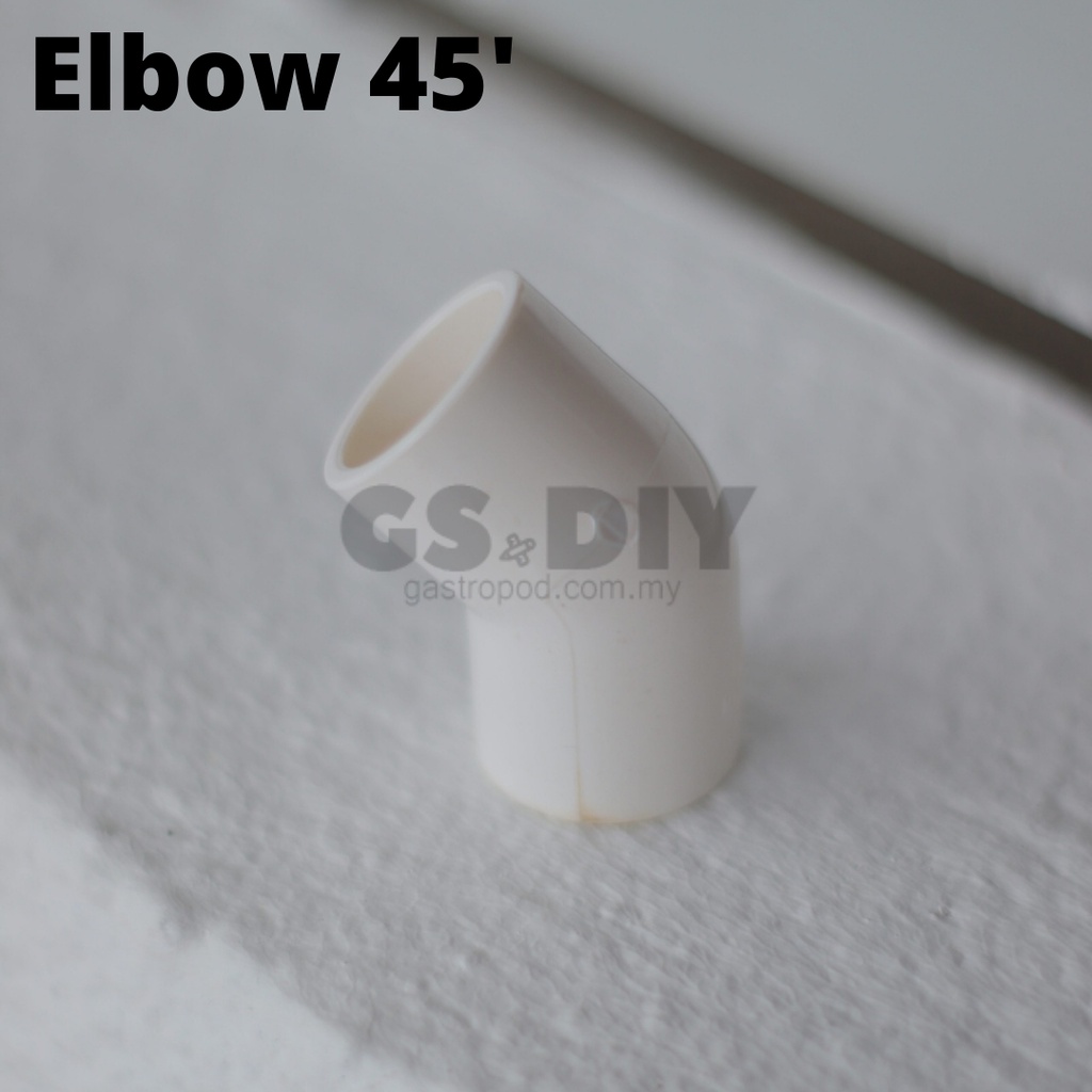 🏷️PVC Conduit DIY Fitting 20mm/25mm DIY Pipe🧨Joint Connector PVC Grey Pipe📞Electrik Electrical ...
