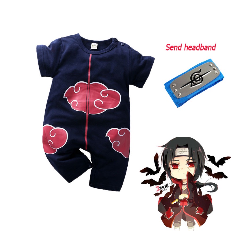 Baby Cartoon Anime Romper Boys Summer Short-Sleeve Baby One-Piece Suit ...