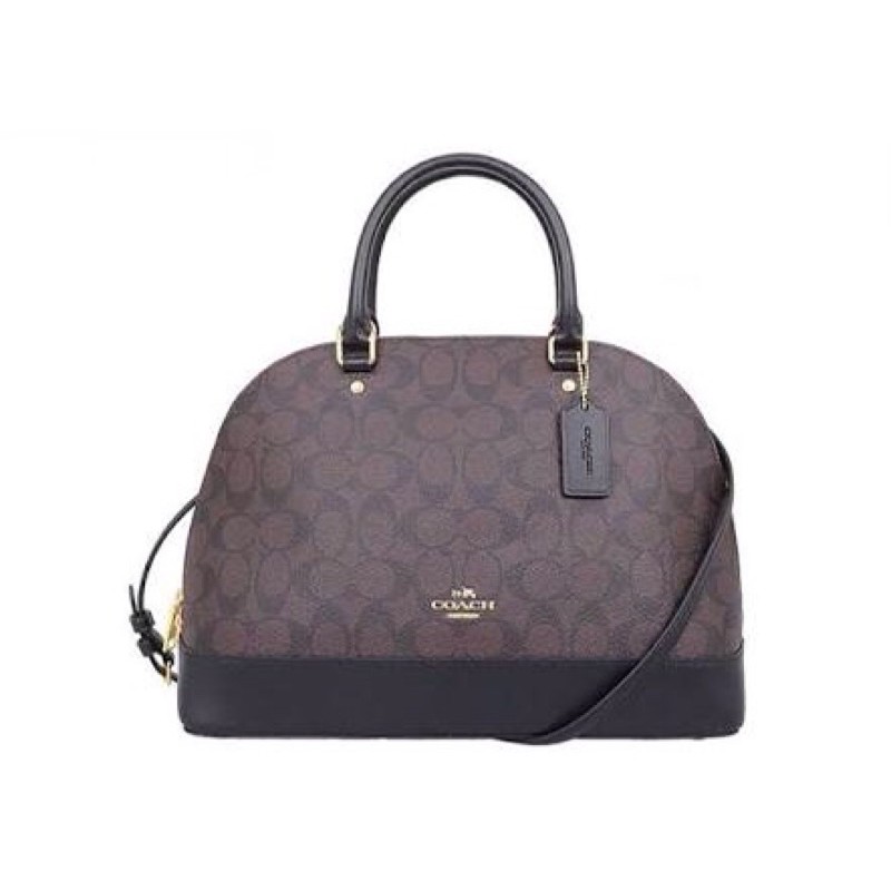 Coach Sierra Signature Large Satchel Preloved Bag | Shopee Malaysia