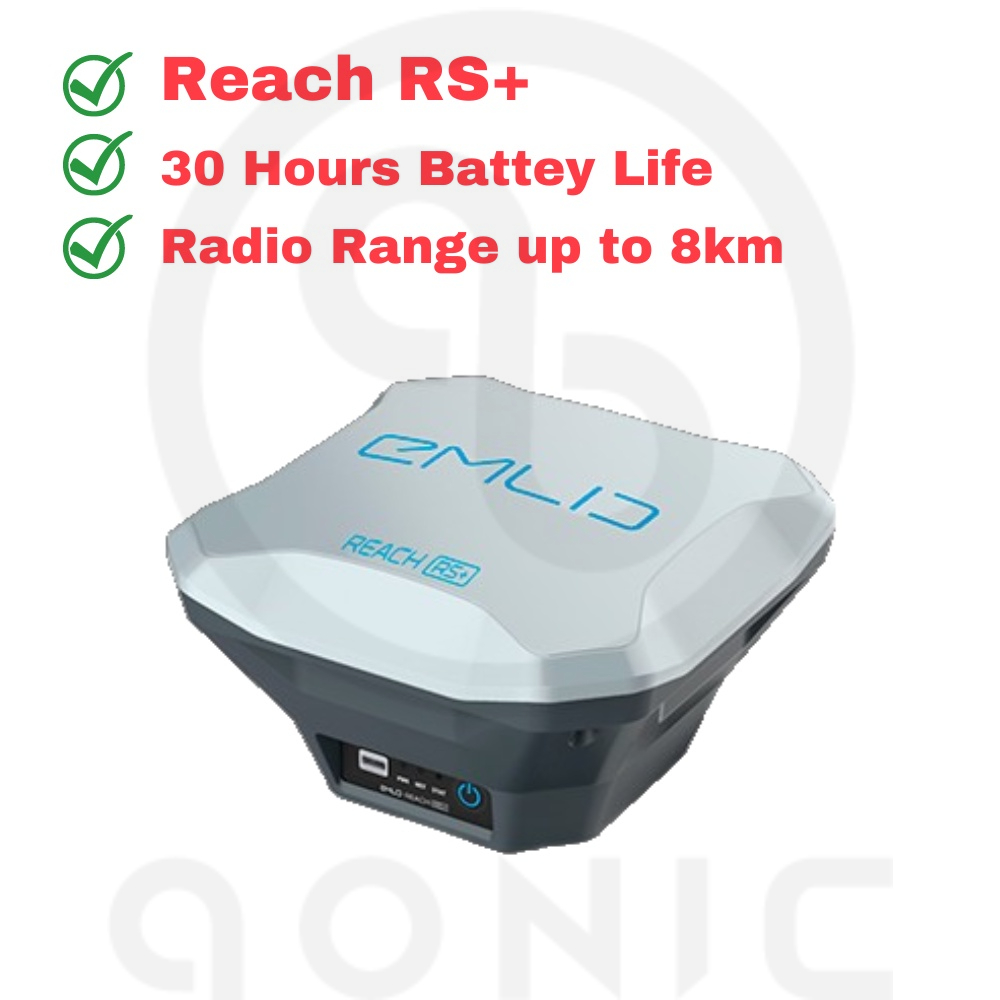 Emlid Reach RS+ RTK GNSS Receiver Single-band Centimeter Precision for ...