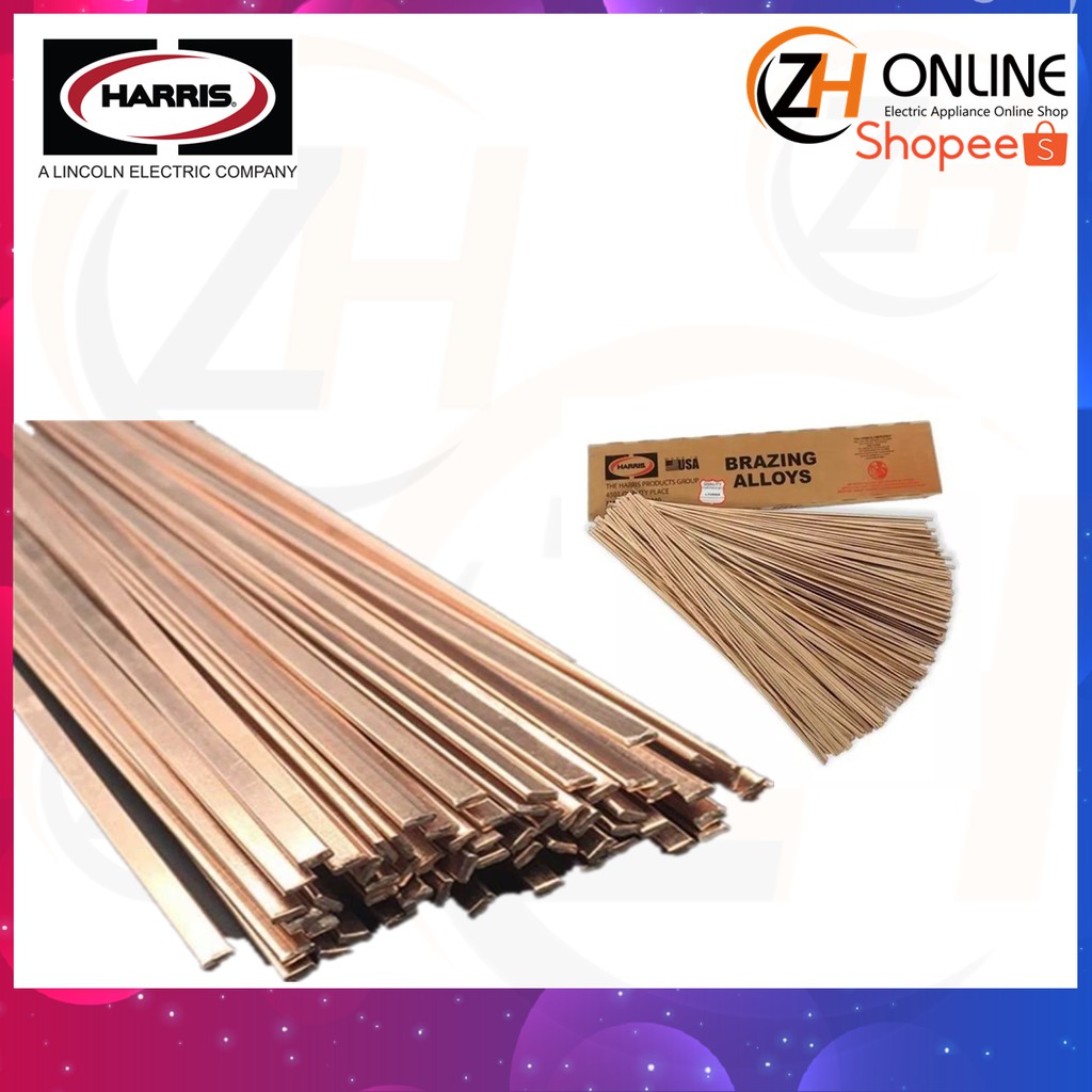 HARRIS Silver Rod Copper Brazing Alloy Rod/Welding Rod | Shopee Malaysia
