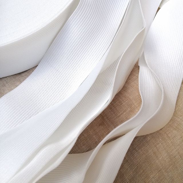 Super soft white elastic 4cm version. | Shopee Malaysia