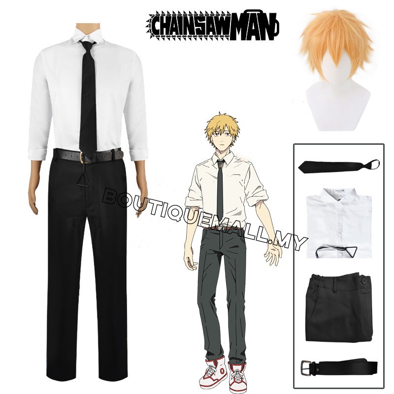 Anime Chainsaw Man Part 2 Denji Cosplay Costume Makima Devil Pochita ...