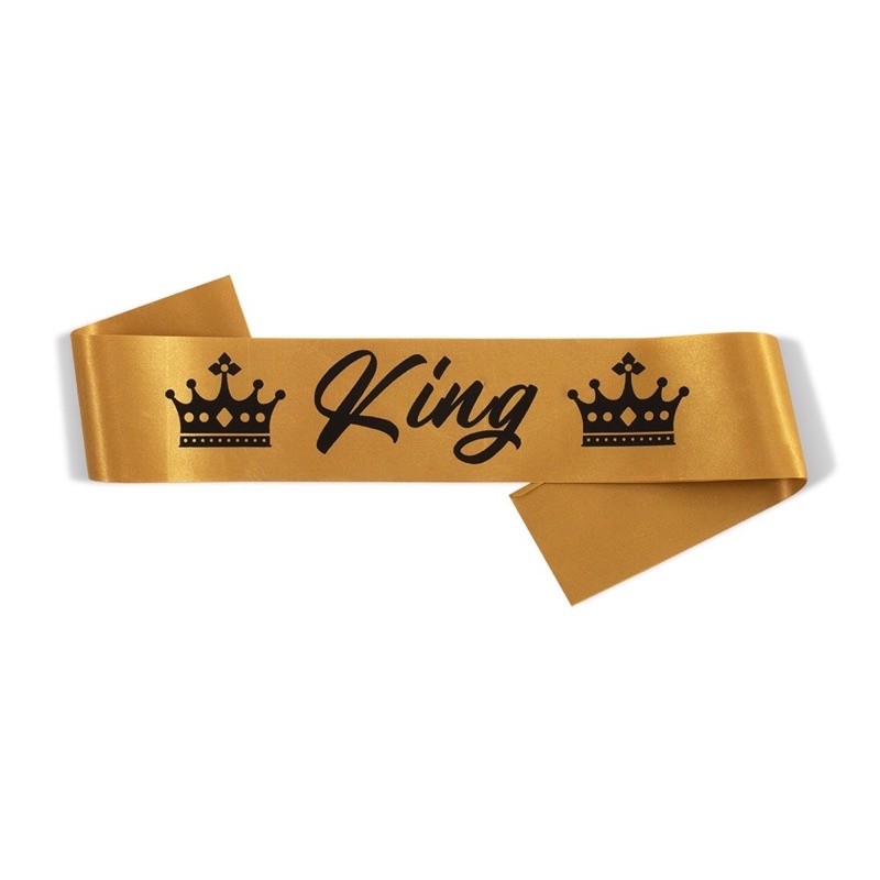 KING SASH QUEEN SASH | Shopee Malaysia