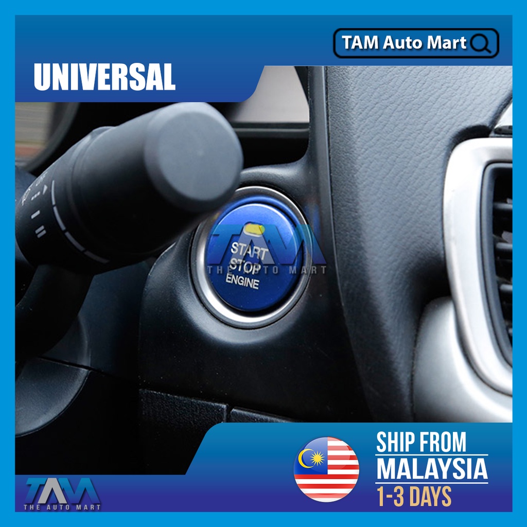 Perodua Myvi Axia (2014-2024) Push Start Button Protector Cover TAM ...