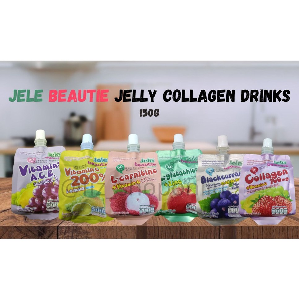 [READYSTOCK] JELE BEAUTIE COLLAGEN JELLY DRINKS 150G | Shopee Malaysia