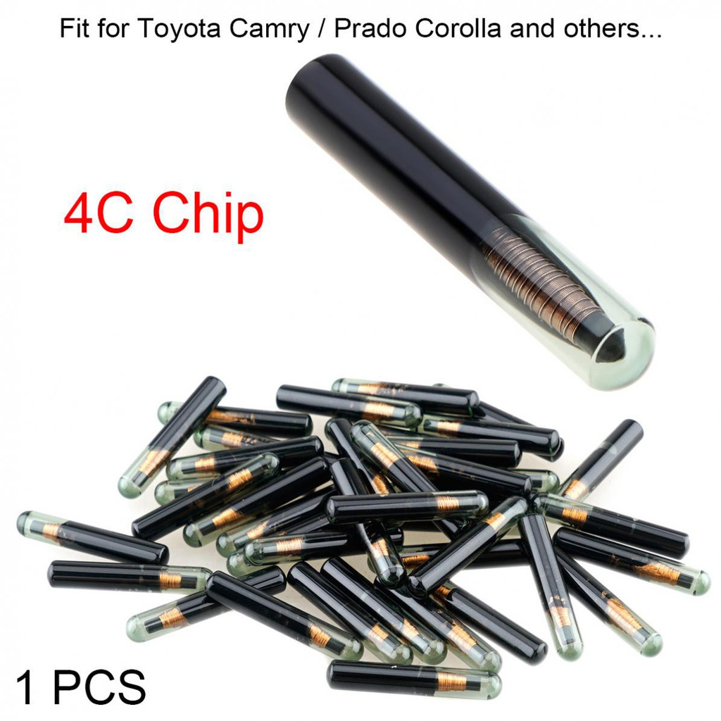 1piece Blank ID4C Glass Chip Car Key Transponder Chip Fit for Lexus ...