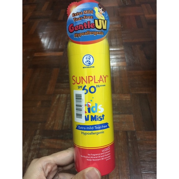 Sunplay SPF 60 PA++++ Kids UV Mist | Shopee Malaysia