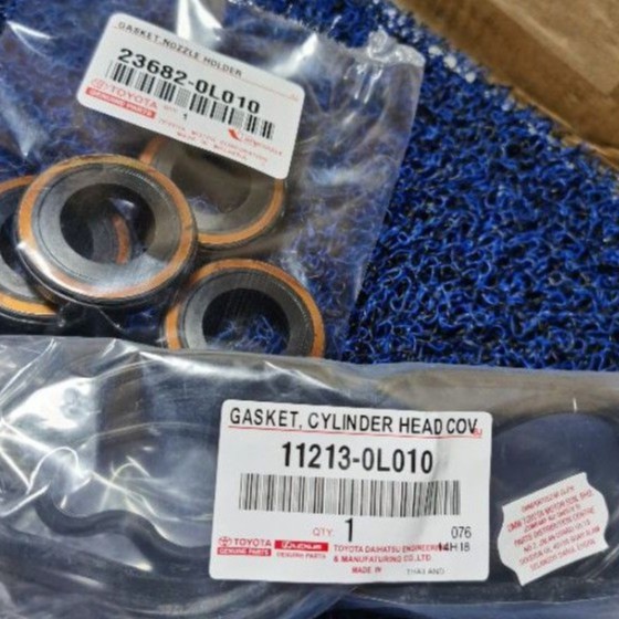 11213-0L010 PLUG SEAL TOYOTA HILUX KUN25 KUN26 HIACE KDH200 23682-0L010 ...