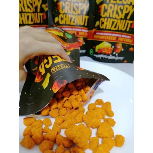 TEEGA CRISPY CHIZNUT (SNACK JAGUNG KACANG CHEEZY) | Shopee Malaysia
